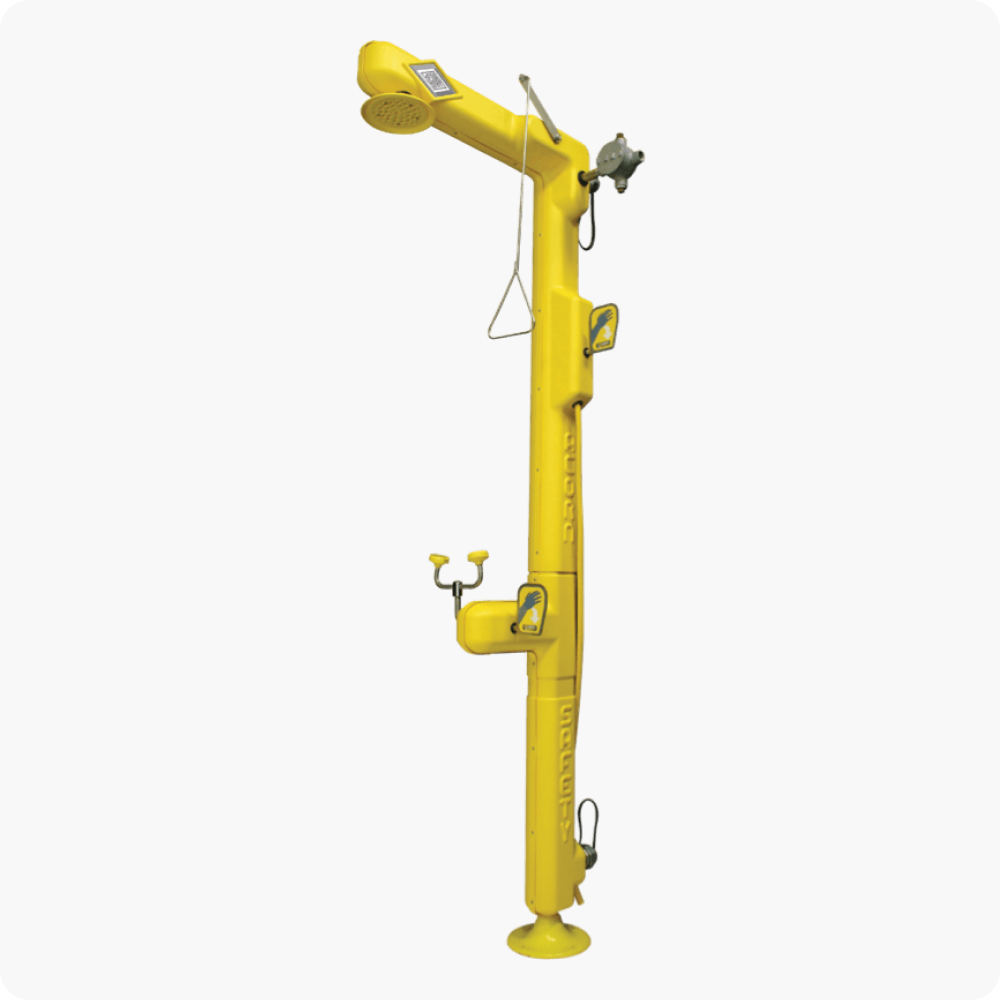 Combination Safety Showers | Shop – Safety Manufacturing