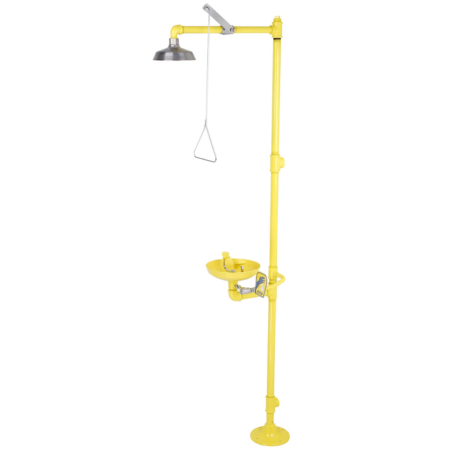 S2320 - Stainless Steel Head, Safety Shower with Eye Wash Station ...